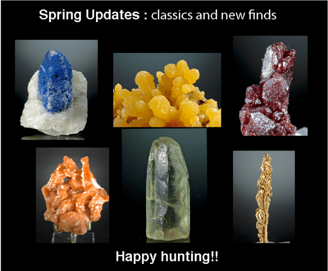 new minerals from Well-Arranged Molecules, April 13, 2023 - The-Vug